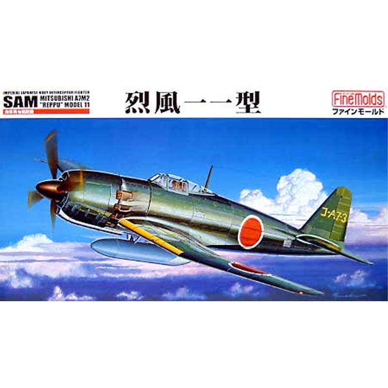 1/48 Mitsubishi A7M2 Reppu Model 11 “Sam” FB12 Fine Molds – Scale Model Shop