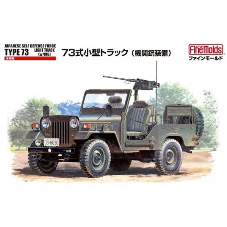1/35 JSDF Type 73 Light Truck FM35 Fine Molds – Scale Model Shop