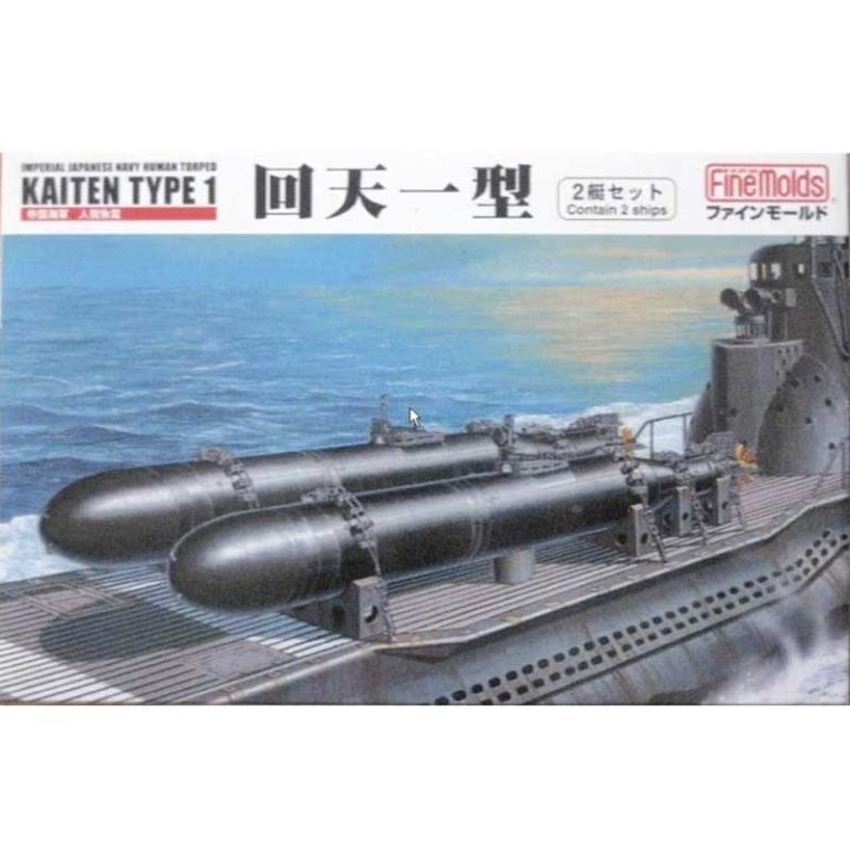 1/72 IJN Human Torpedo Kaiten Type 1 FS1 Fine Molds – Scale Model Shop