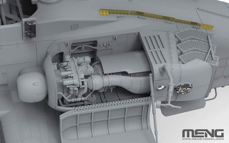 1/35 Boeing AH-64D Apache Longbow Meng Model QS-004 – Scale Model Shop