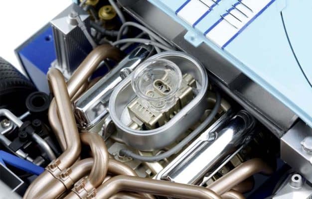 1/12 Ford GT 40 Mk II 1966 (Pre-Coloured) RS-001 Meng Model – Scale ...