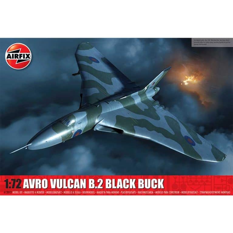Airfix Avro Vulcan B.2 BLACK BUCK (1/72) A12013 – Scale Model Shop