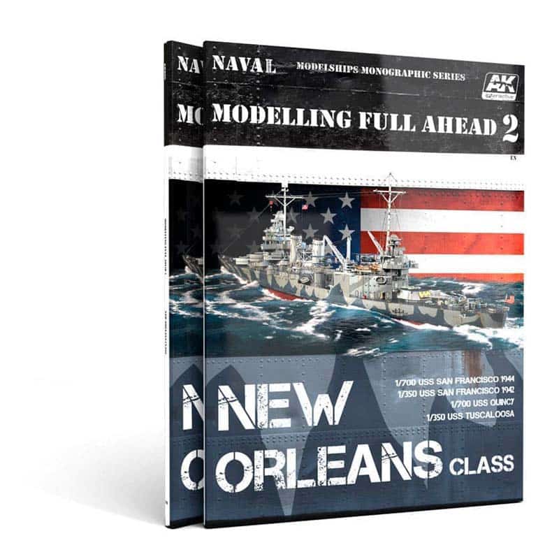 AK Interactive AK895 Modelling Full Ahead 2 New Orleans Class Book