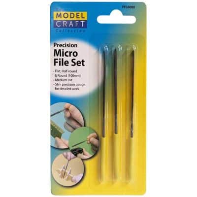 Precision Micro File Set PFL6000 Modelcraft – Scale Model Shop
