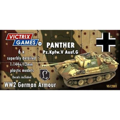 12mm Panther Ausf G VG12001 Victrix
