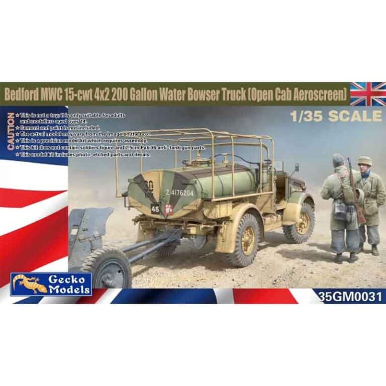Gecko Models Military Model Kits – 1/35 and 1/16 Scale
