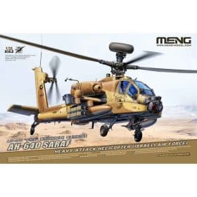 1/35 AH-64D Saraf Attack Helicopter Israel QS-005 Meng Model – Scale Model Shop