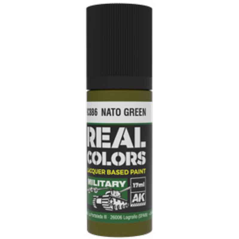 AK Interactive RC886 17ml NATO Green Real Color