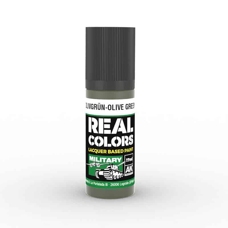 AK Interactive RC852 17ml Olivgrün-Olive Green RAL 6003 Real Color