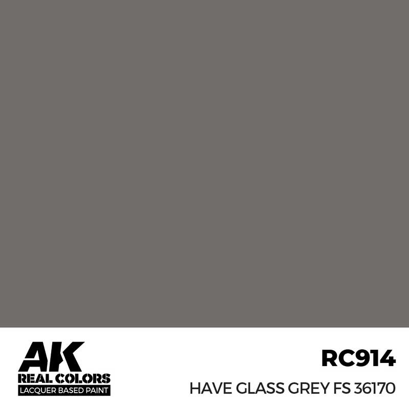 AK Interactive RC914 17ml Have Glass Grey FS 36170 Real Color