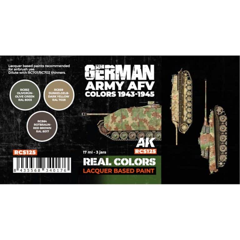 AK Interactive Real Colour Paint Sets - Scale Model Shop UK
