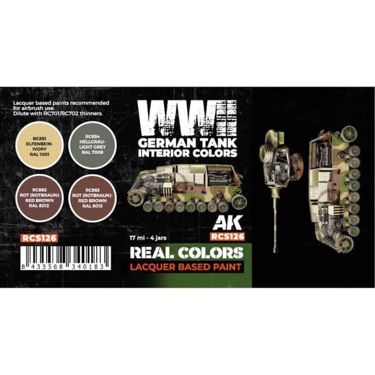AK Interactive Real Colour Paint Sets - Scale Model Shop UK