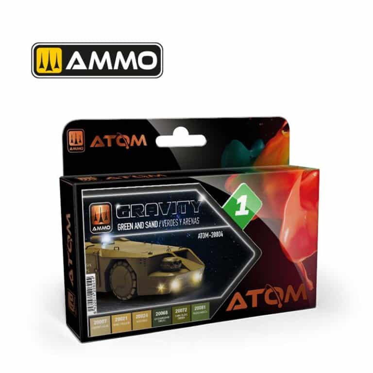 Scale Model Shop | Buy modelling Ammo » Atom Paint Sets: High-Quality ...