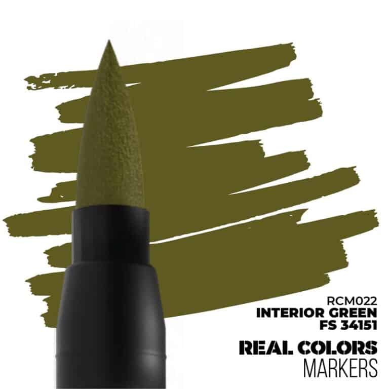 AK Interactive Real Colors Markers - Interior Green FS