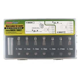 Rivet Maker Set 2 (7 arc blades) Trumpeter 08027 – Scale Model Shop