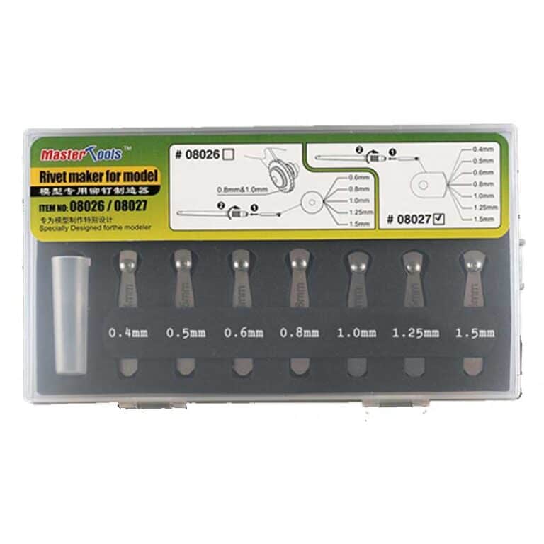 Rivet Maker Set 2 (7 arc blades) Trumpeter 08027 – Scale Model Shop
