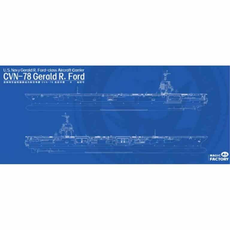 USS Gerald R. Ford CVN-78 Upgraded MF6501 Magic Factory