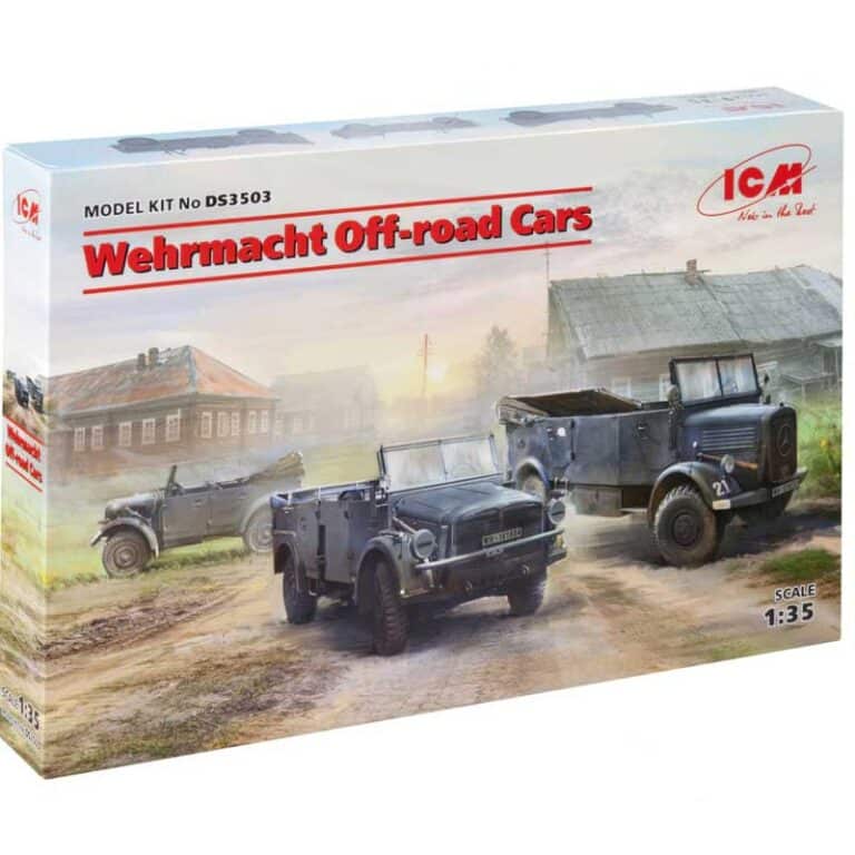 1/35 Wehrmacht Off-road Cars ICM DS3503 – Scale Model Shop