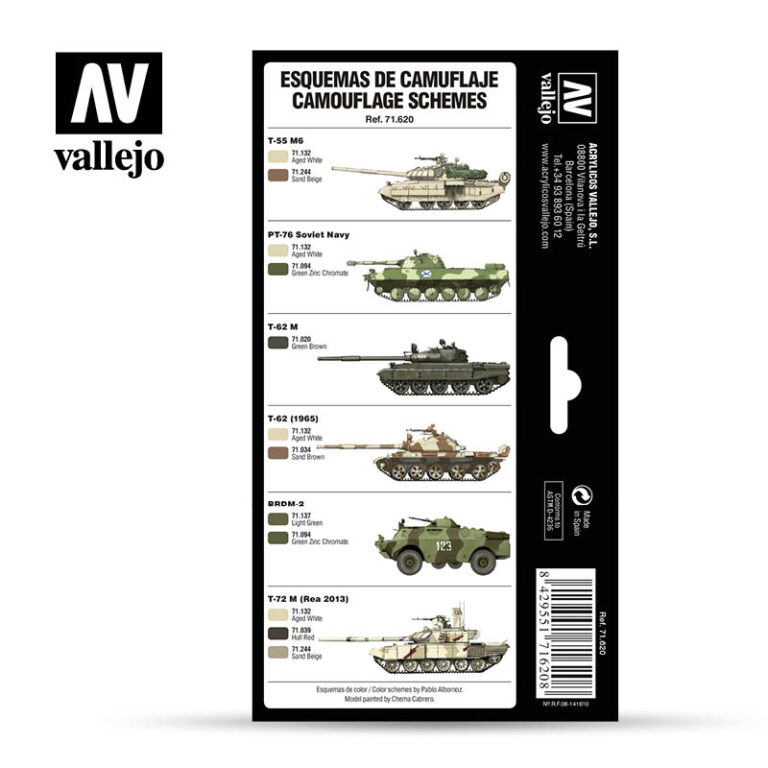 Vallejo Paint Sets | Acrylic Colour Collections for Modellers