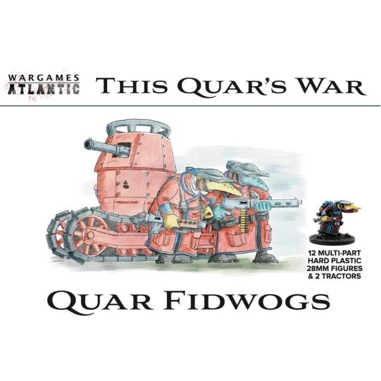 Wargames Atlantic WAAQU004 Quar Fidwog Infantry