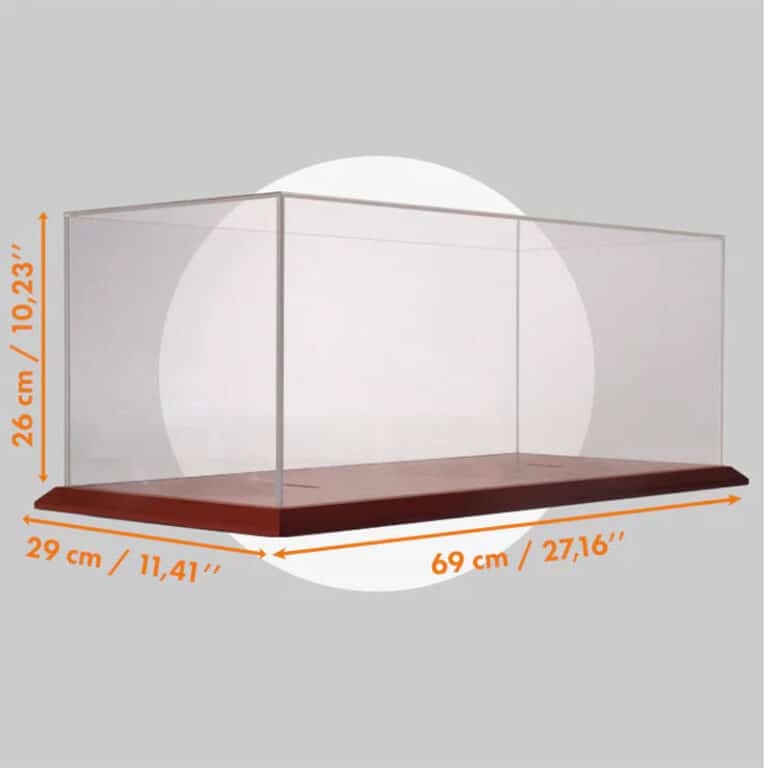 1/8 Scale Perspex Display Case with Base IXO Collections IXCVIT – Scale ...