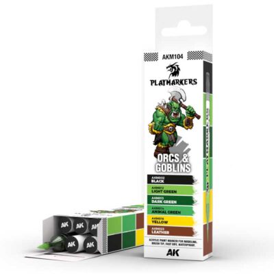 AK Playmarkers Acrylic Marker Sets for Miniatures