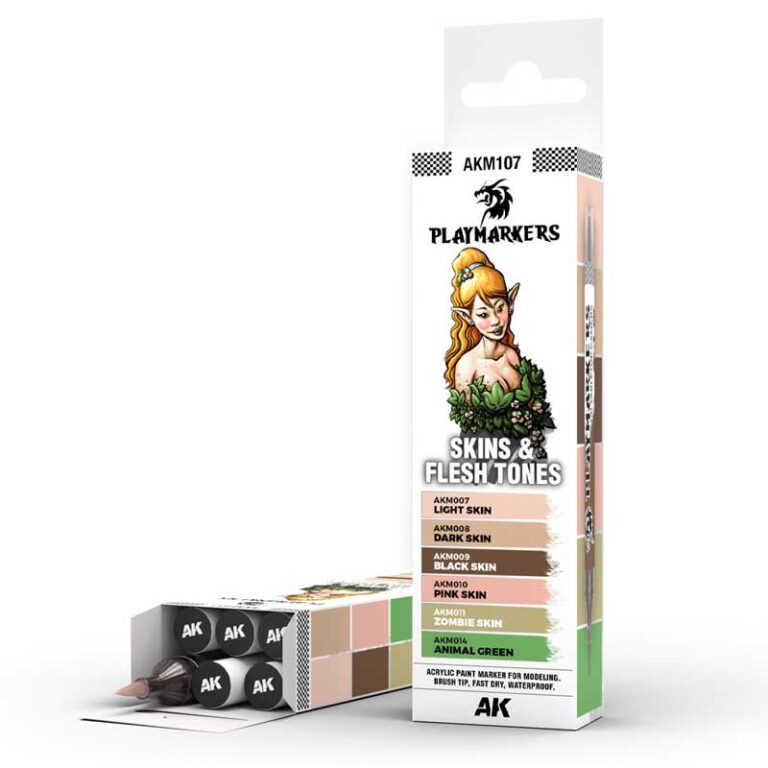 AK Playmarkers Acrylic Marker Sets for Miniatures