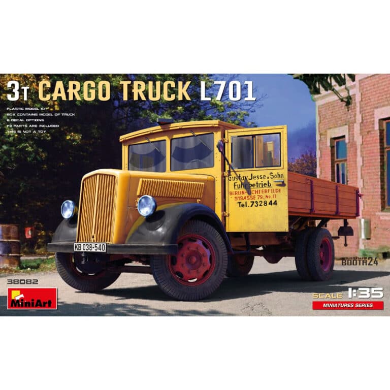Miniart 38082 1/35 3t Cargo Truck L701 |ScaleModelShop