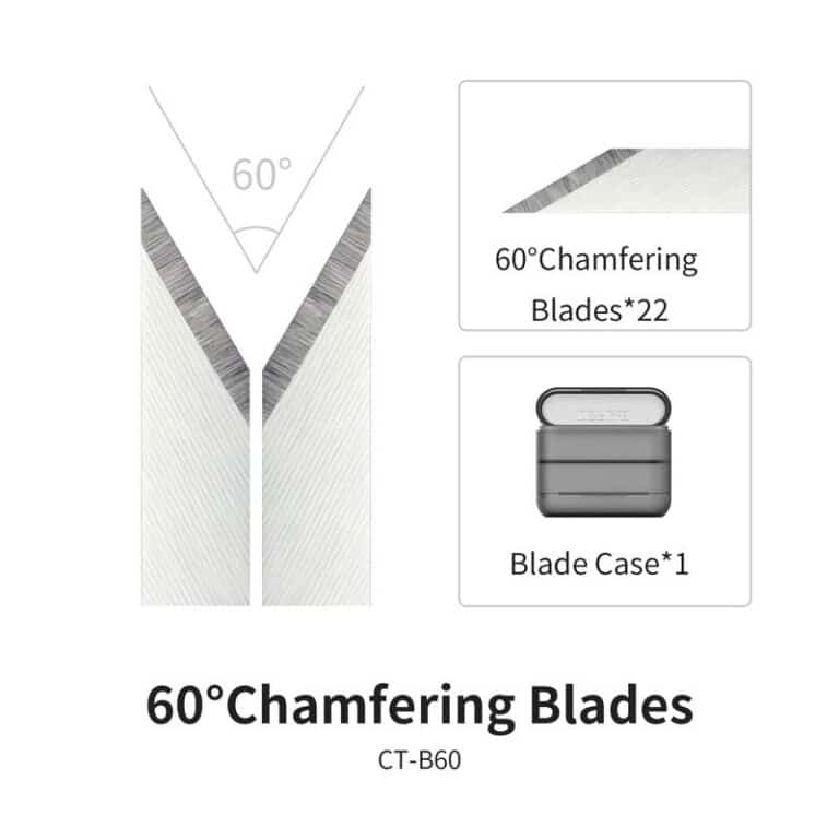 DSPIAE Chamfering Blade (60°) CT-B60 | ScaleModelShop