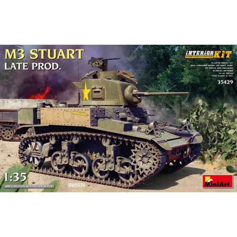 Miniart M3 Stuart Late Prod. - Interior Kit | ScaleModelShop