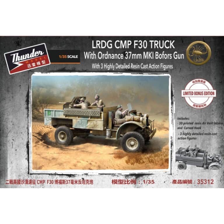 1/35 LRDG Crew 3 Thunder Model 35004