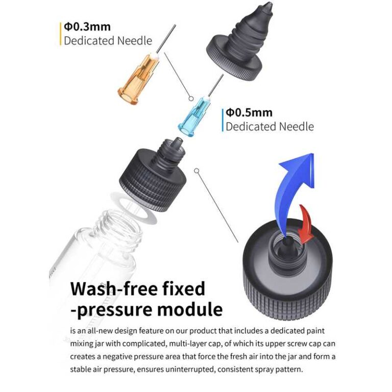 DSPIAE Wash-Free Airbrush PT-AB | ScaleModelShop