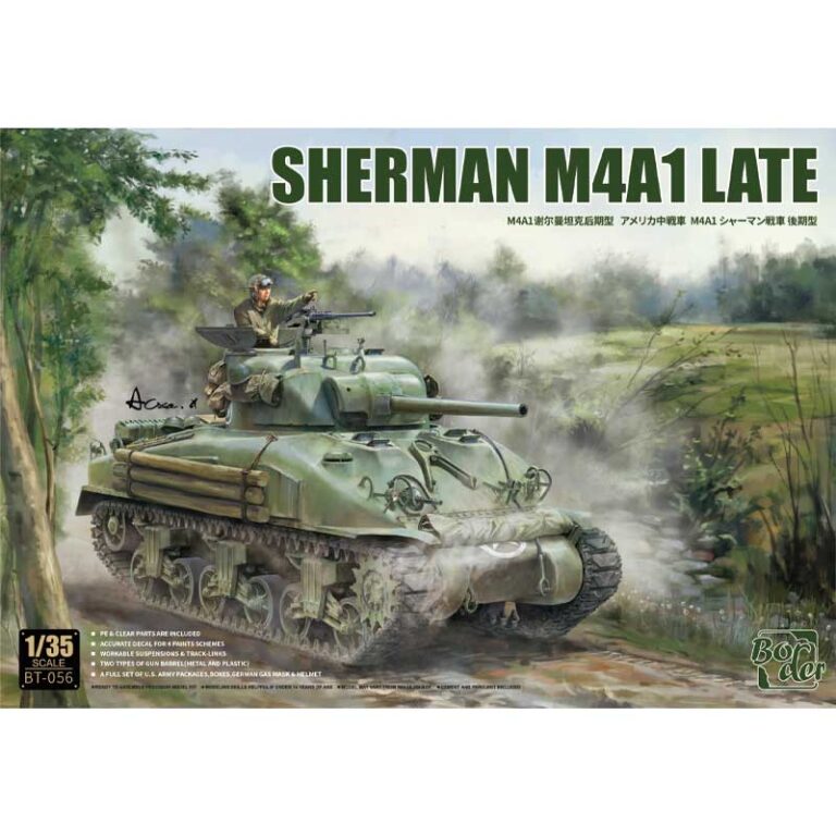 Sherman M4A1 Late (1/35) BT-056 | Border Model