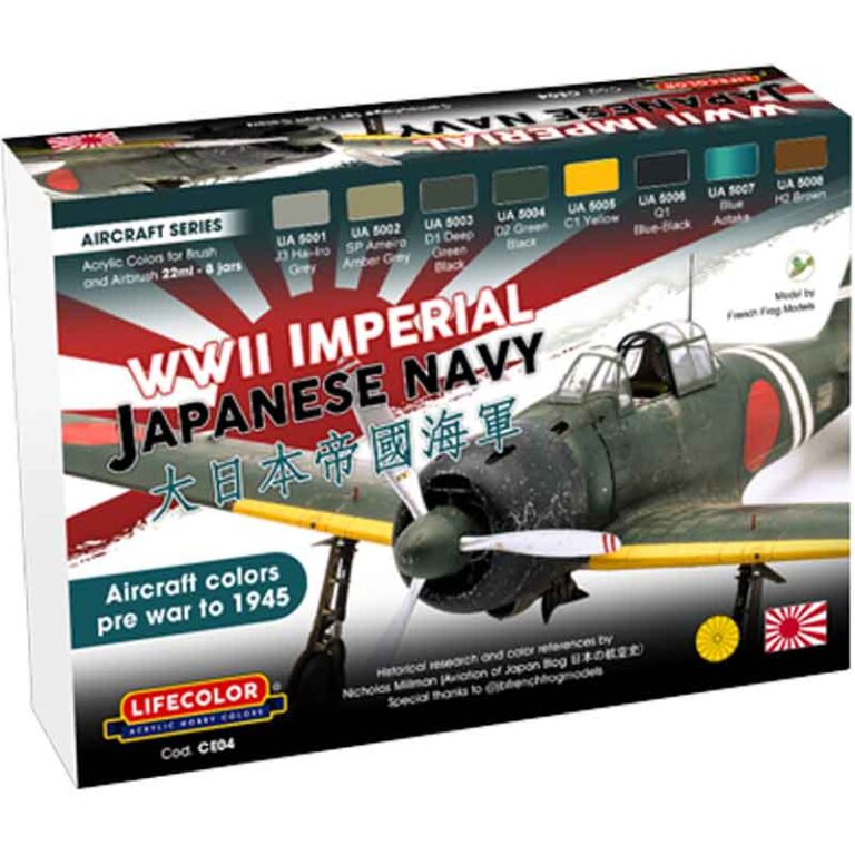 LifeColor Paint Sets | Curated Colour Packs for Modellers