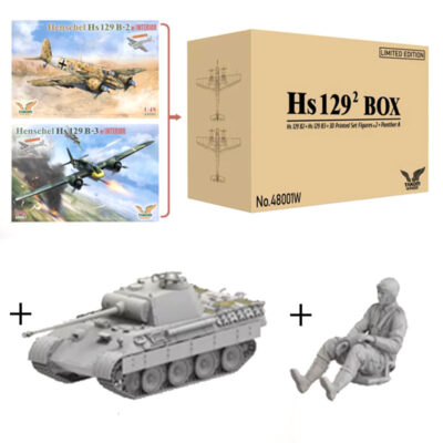 Takom HS129 Box - Henschel HS 129 B-2 & B-3 48001W