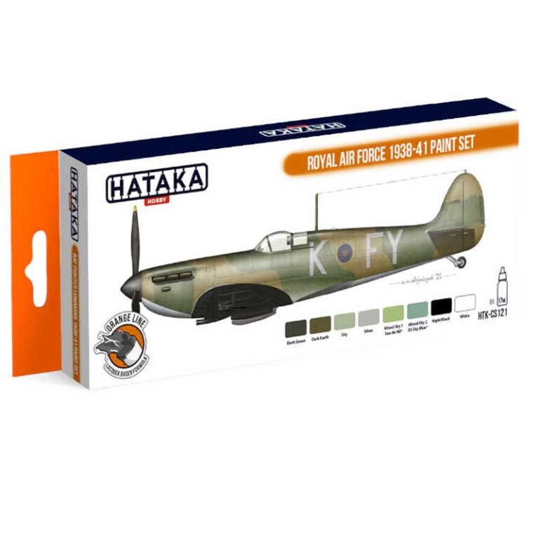 HTK-CS121 RAF 1938-41 Paint Set | Hataka
