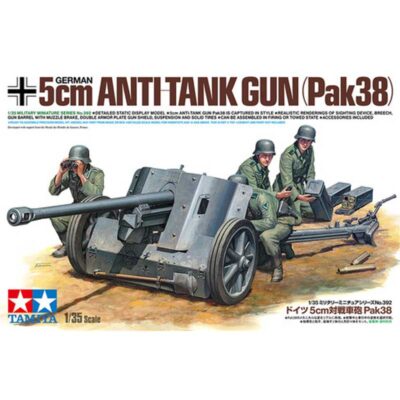 German Anti-Tank Gun 5cm Pak 38 1/35 35392 | Tamiya