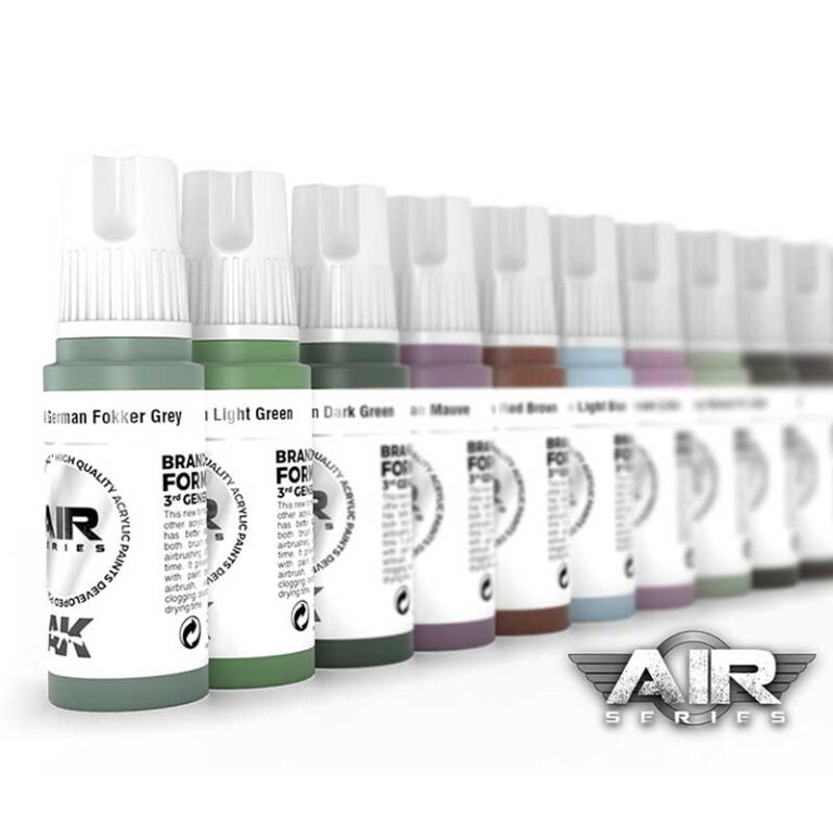 3GEN AIR Series Paint Set (119 Colours) | AK Interactive