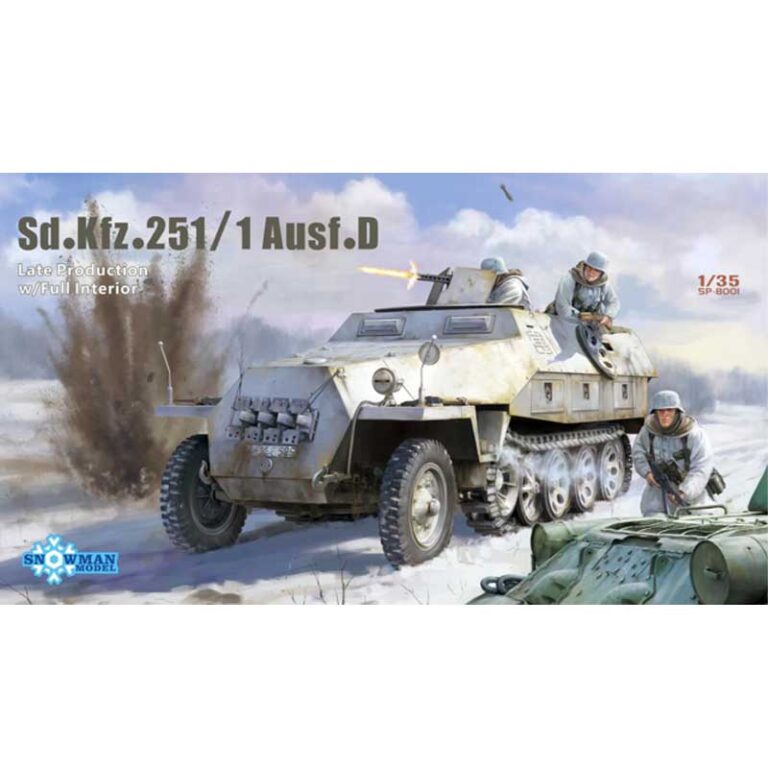 Sd.Kfz 251/1 Ausf D Stuka zu Fuss SP8004 | Snowman Models