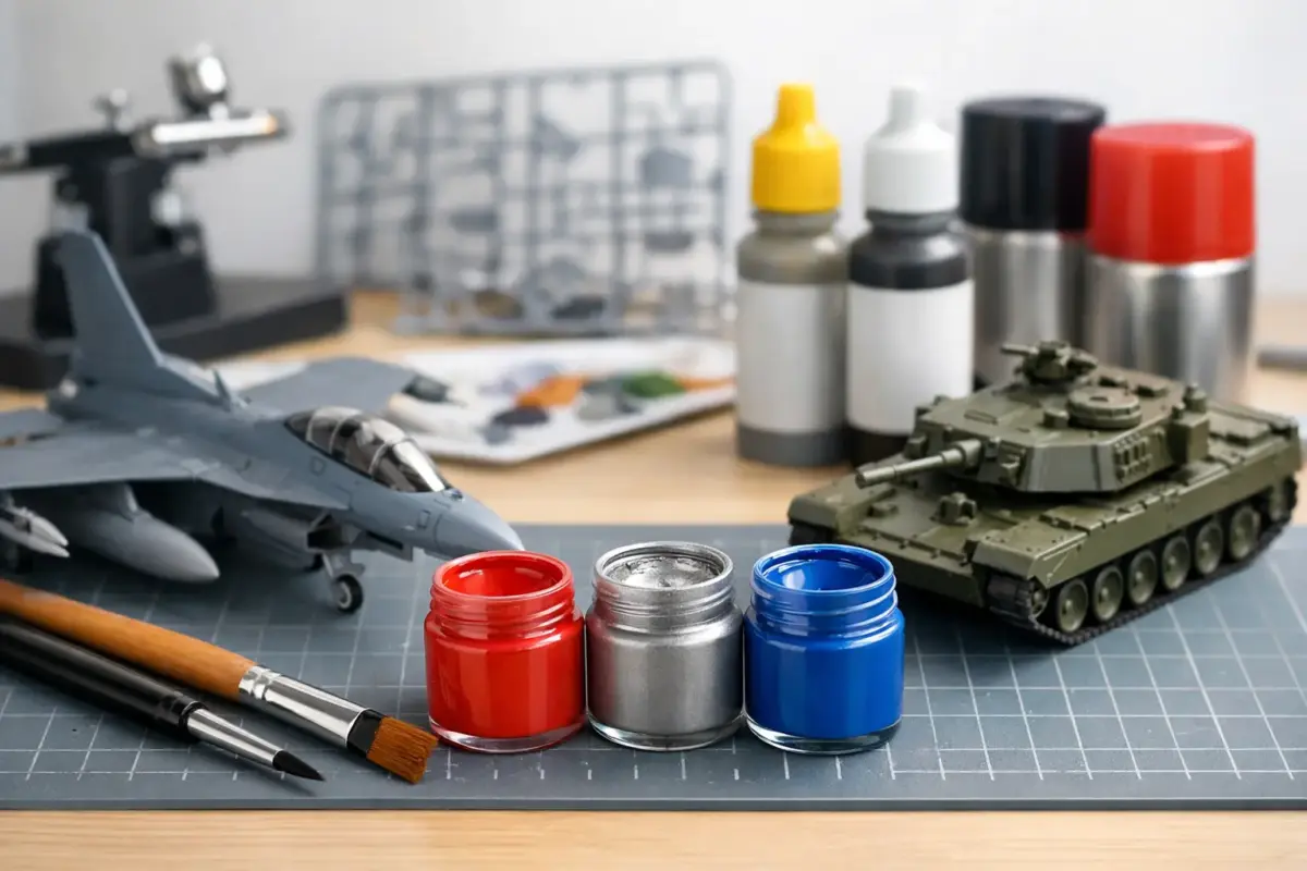 Best Paint for Plastic Model Kits - Scale Model Shop